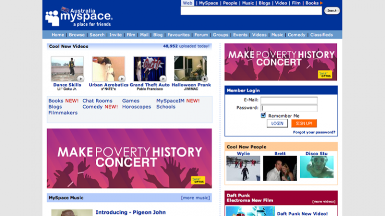 MySpace - Millions of Passwords Hacked From Old Social Networking Site ...